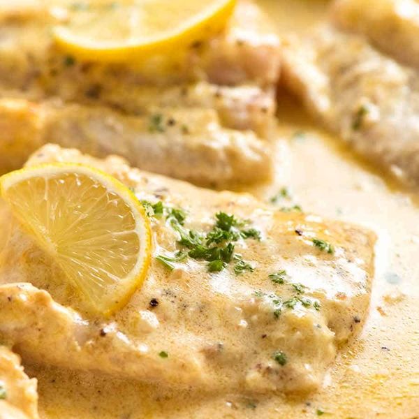 Baked Fish With Lemon Cream Sauce One Baking Dish Food Fam Recipes Baked Fish With Lemon Cream Sauce One Baking Dish Food Fam Recipes